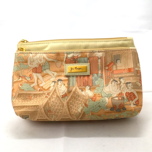 Jim Thompson | Bags | Jim Thompson Thai Silk Egyptian Print Double ...